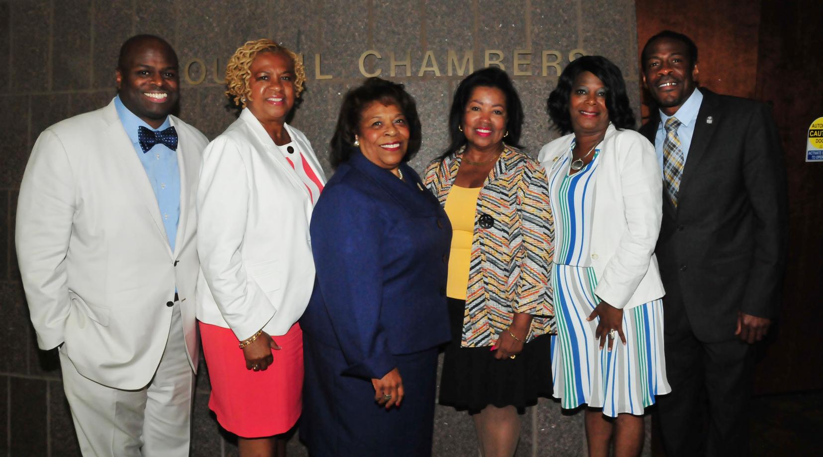 New DSU Board Chair & Vice Chair honored by Wilm. Council